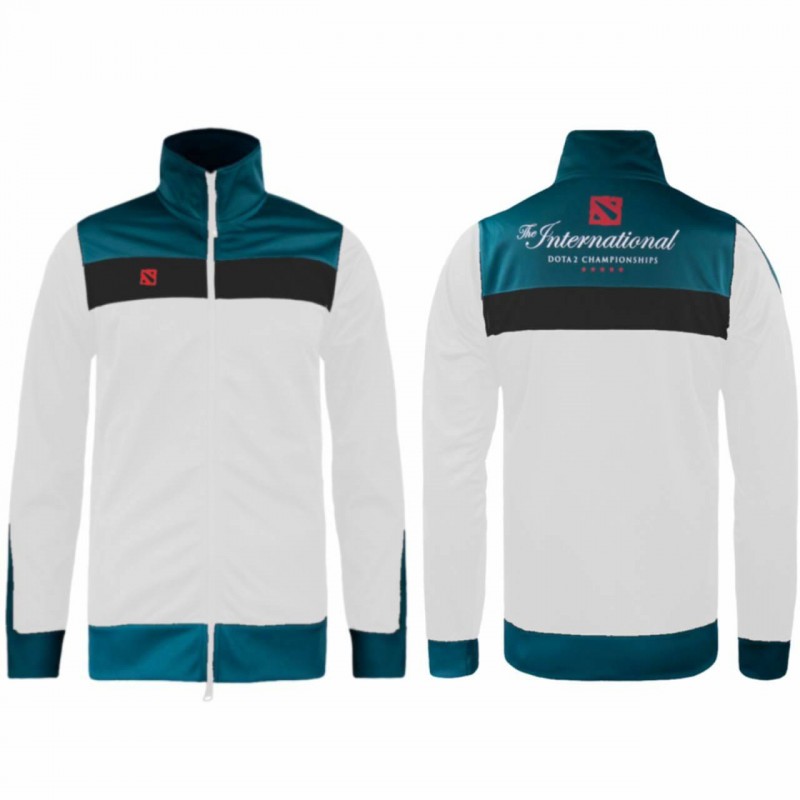 DOTA 2 INTERNATIONAL 2017 JACKET WHITE GREEN – Fraggaming Store