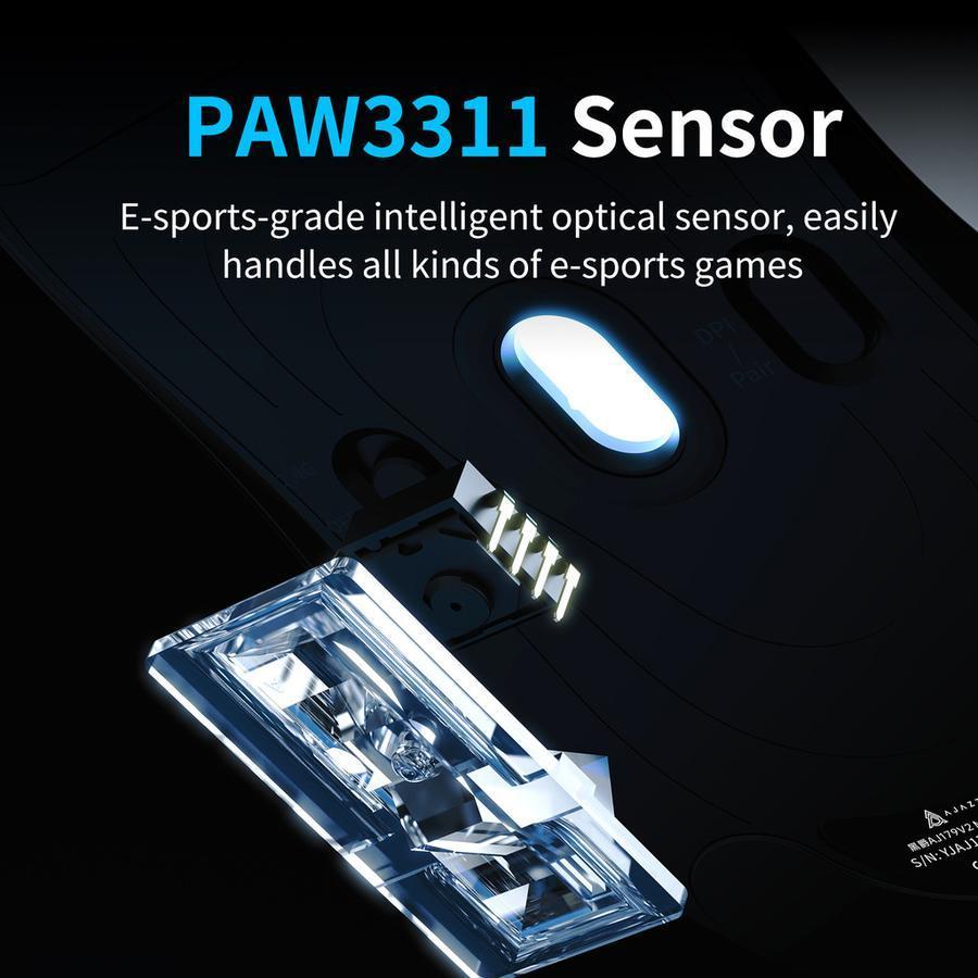 AJAZZ AJ179 V2 / AJ-179 V2 Series PAW3311 Wireless Tri-mode Connection ...