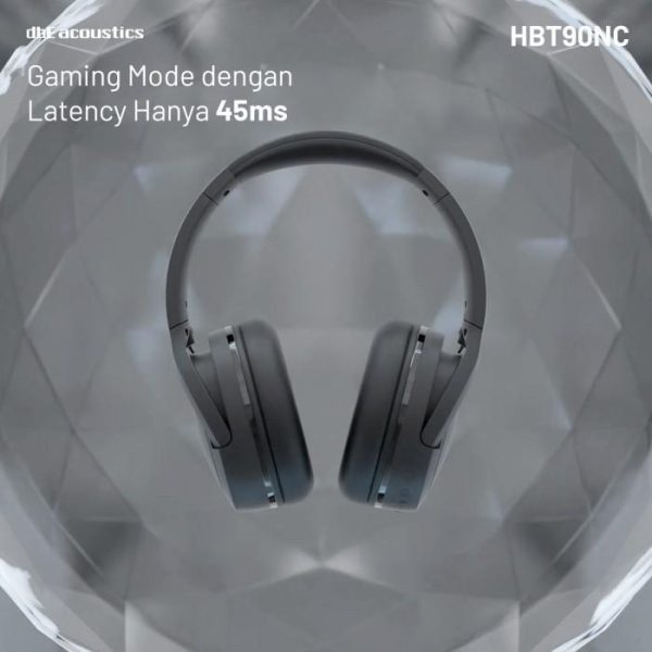 dbE HBT90NC Super Bass Over Ear Noise Cancelling Over Ear Headphone ...
