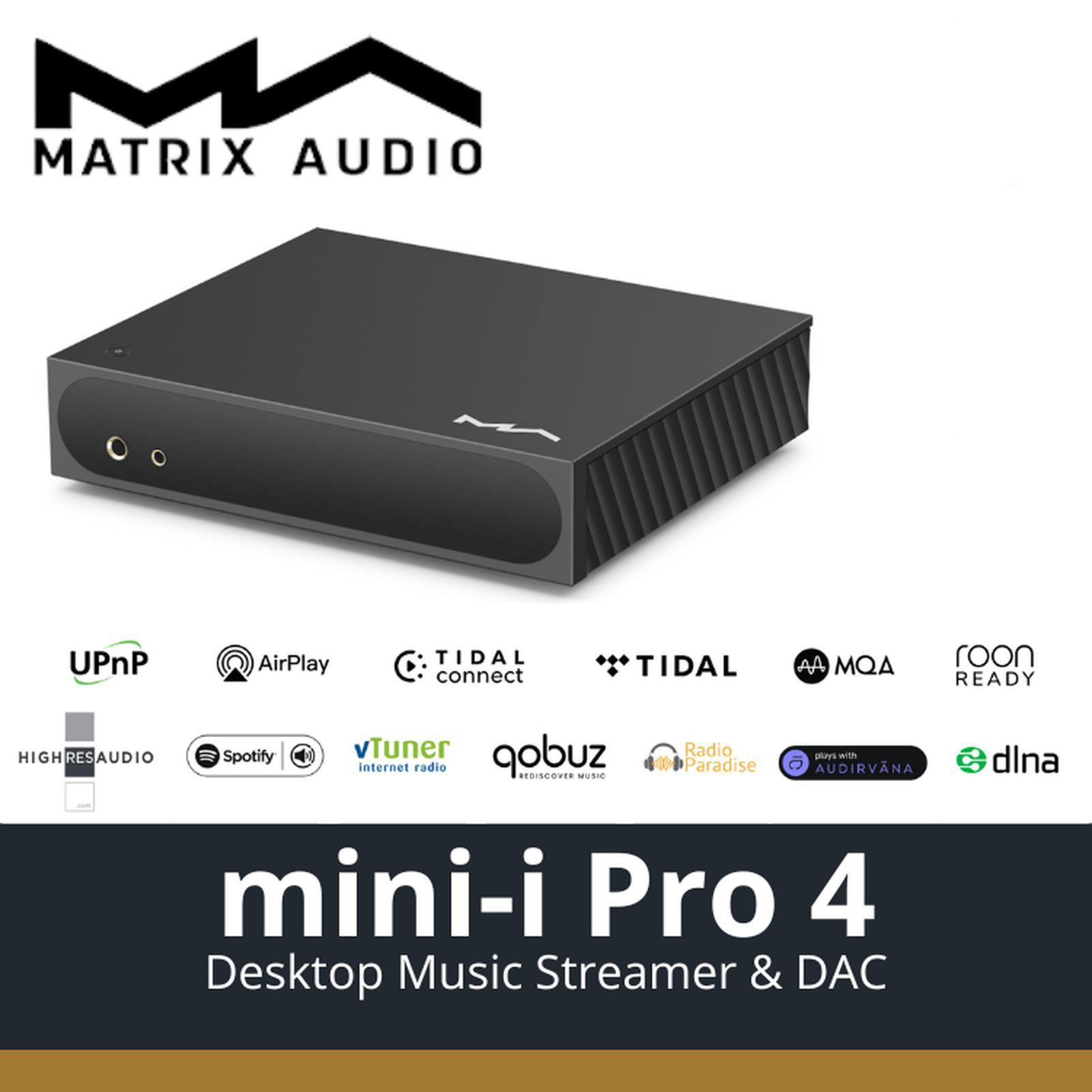 MATRIX AUDIO MINI-I PRO 4 Desktop Music Streamer & DAC Original ...